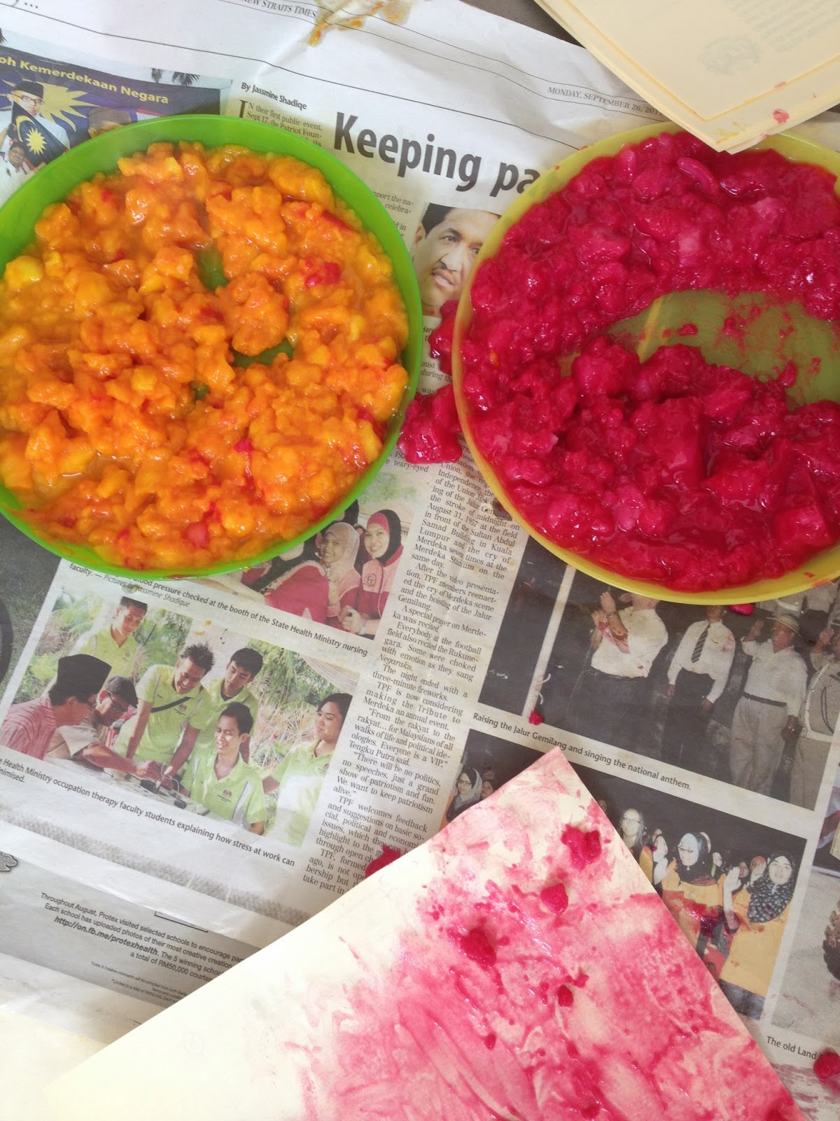 Little Reya!!: Messy Play